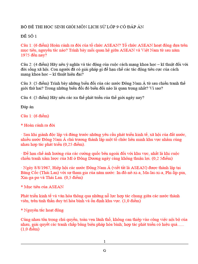 ON THI HS GIỎI | PDF