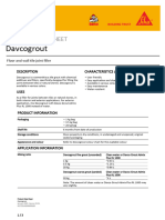 Davco Grout 280 ECO - BROCHURE - 2 PDF | PDF | Concrete | Materials