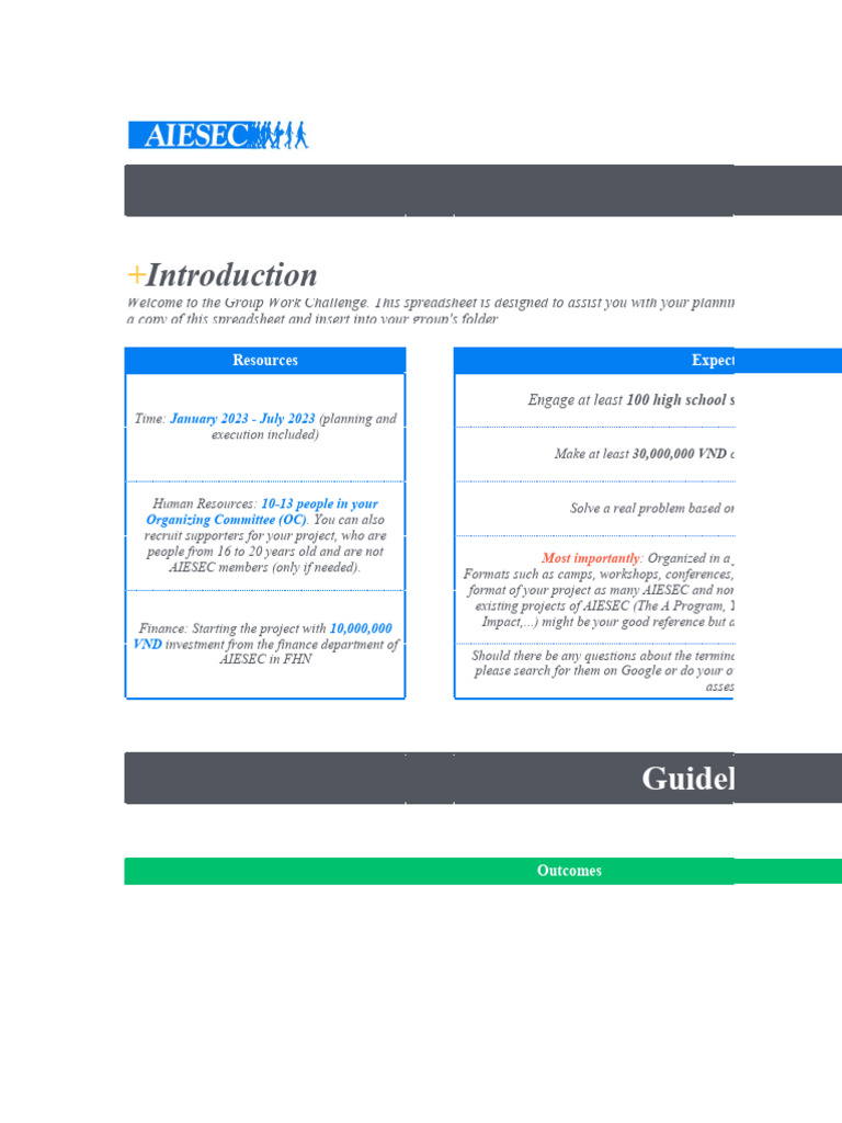 Project Overview Template - Candidate Package - Group Work Challenge ...