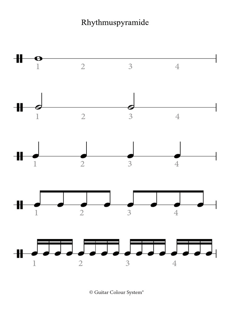 Rhythmuspyramide Balken | PDF