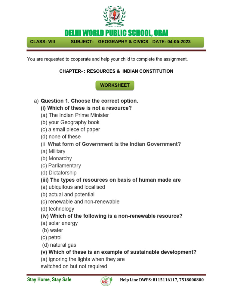 SST 1 | PDF | Resource | Sustainable Development
