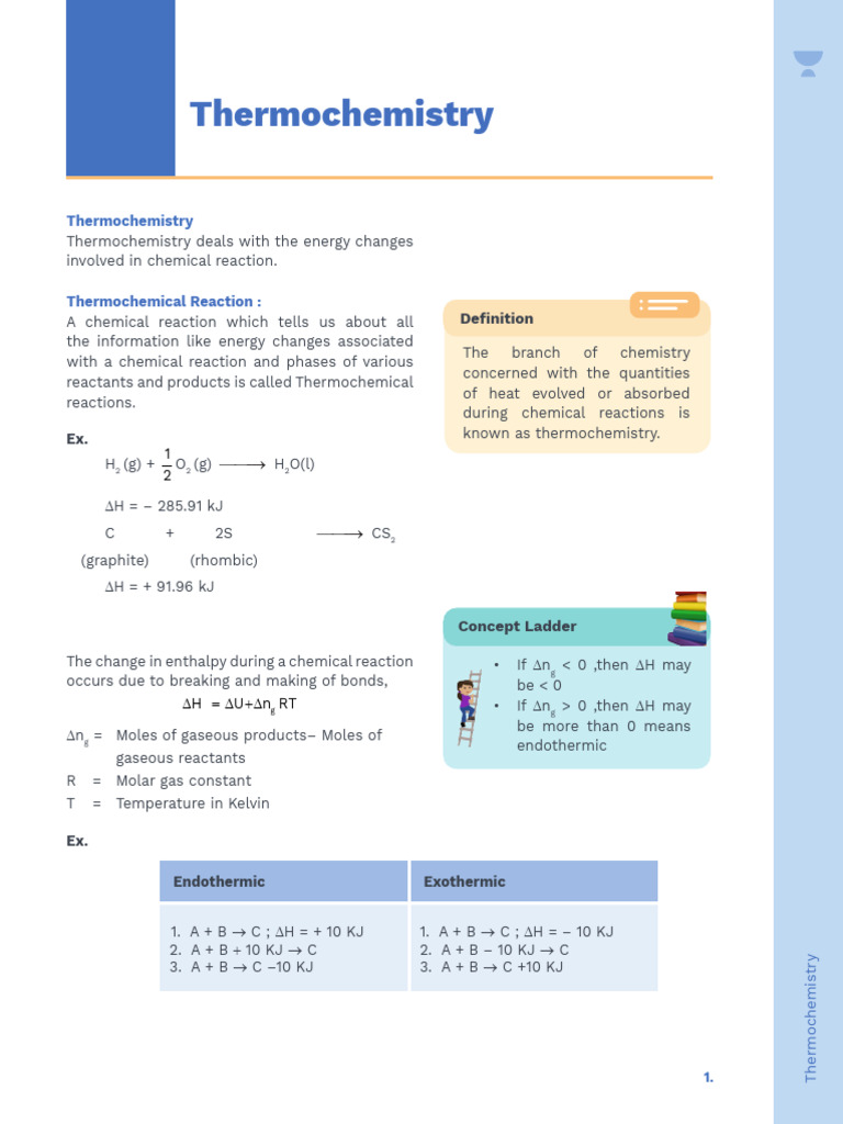7 - Thermochemistry | PDF | Enthalpy | Chemical Reactions