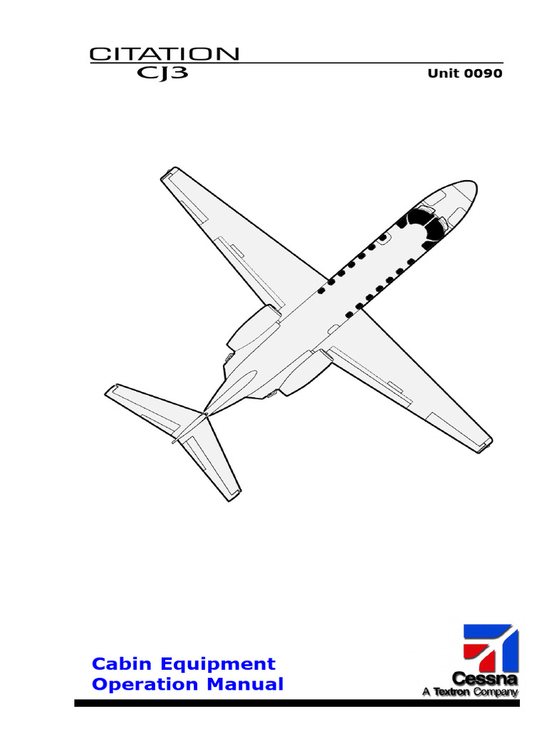 Cessna Citation Cj3 | PDF | Telephone | Information And Communications ...