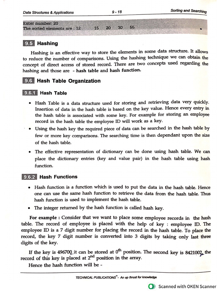 Hashing | PDF