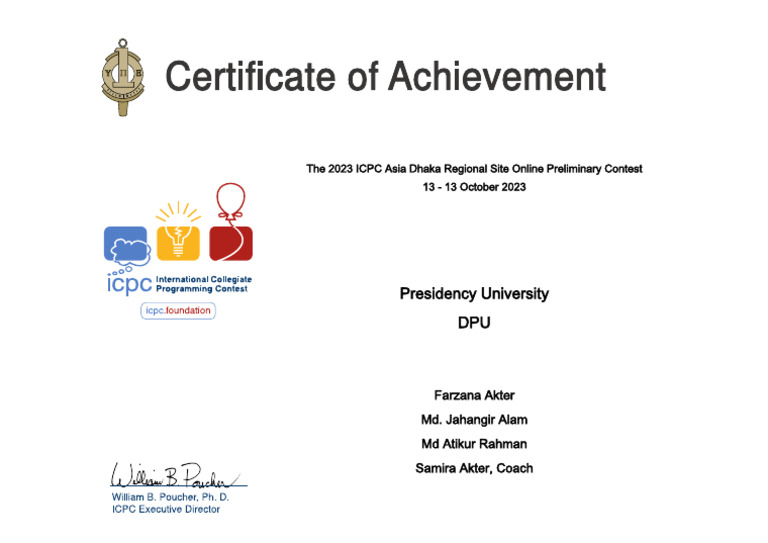 2024-Icpc 2023 Asia Dhaka Preli-Challenge | PDF