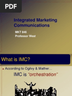 Sample IMC Plan Template | PDF | Market Segmentation | Brand