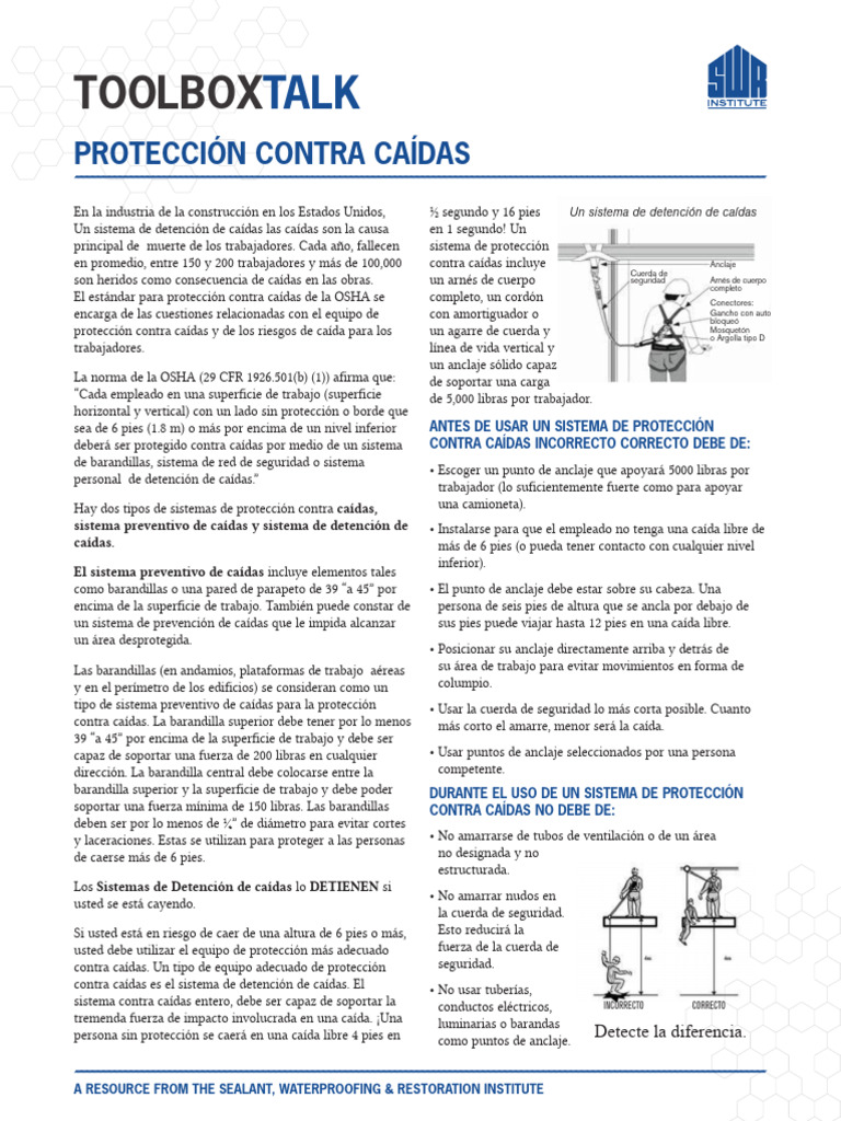 FallProtection Span | PDF | Bienes manufacturados