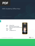 AWS Academy Learner Lab - Educator Guide - English | PDF | Amazon Web ...