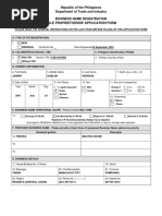 Sample DTI Permit Template | PDF