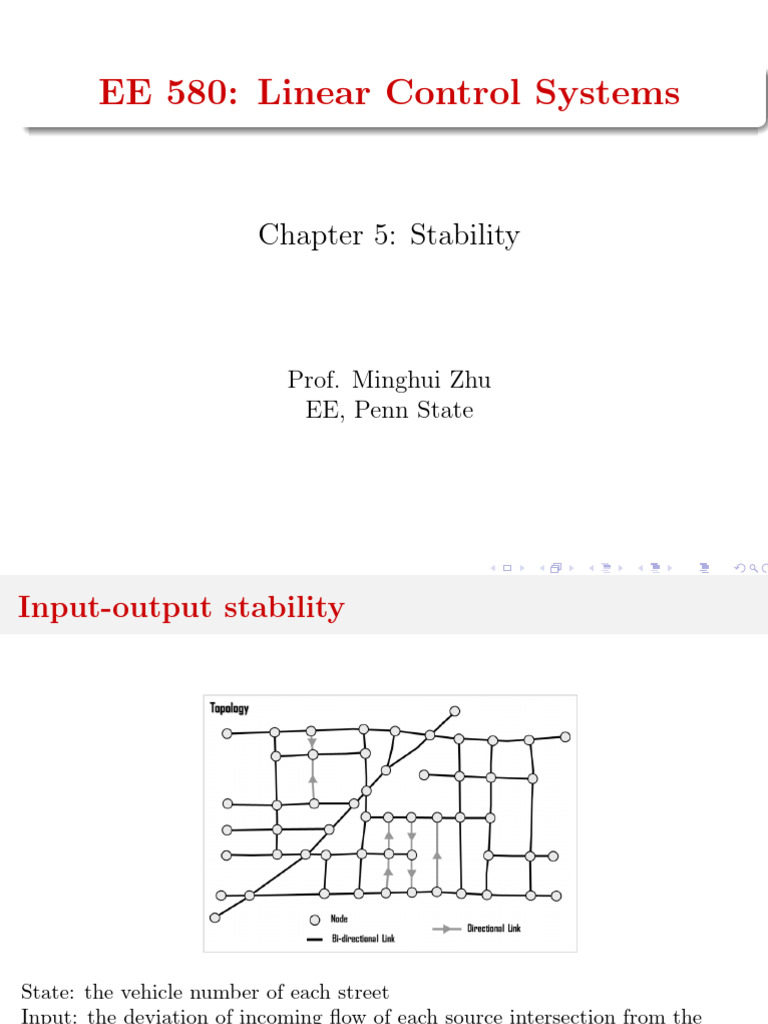 5 Stability | PDF | Eigenvalues And Eigenvectors | Mathematical Objects