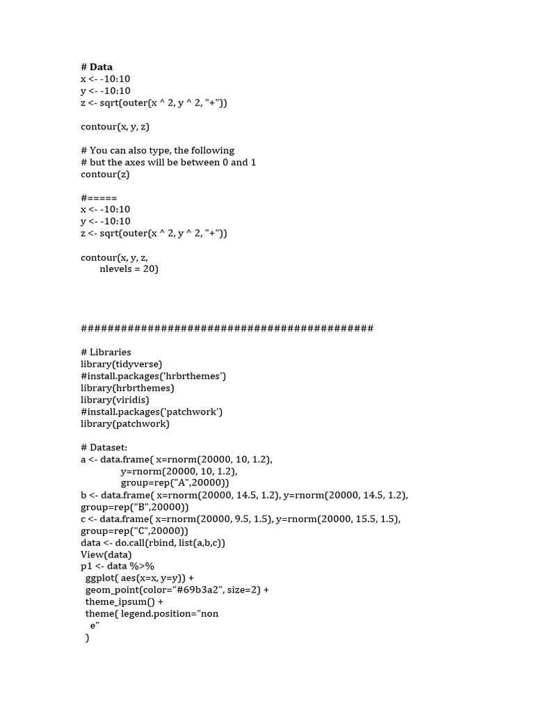 10-Visualization of Streaming Data and Class R Code-10!03!2023 | PDF | Cybernetics | Applied ...