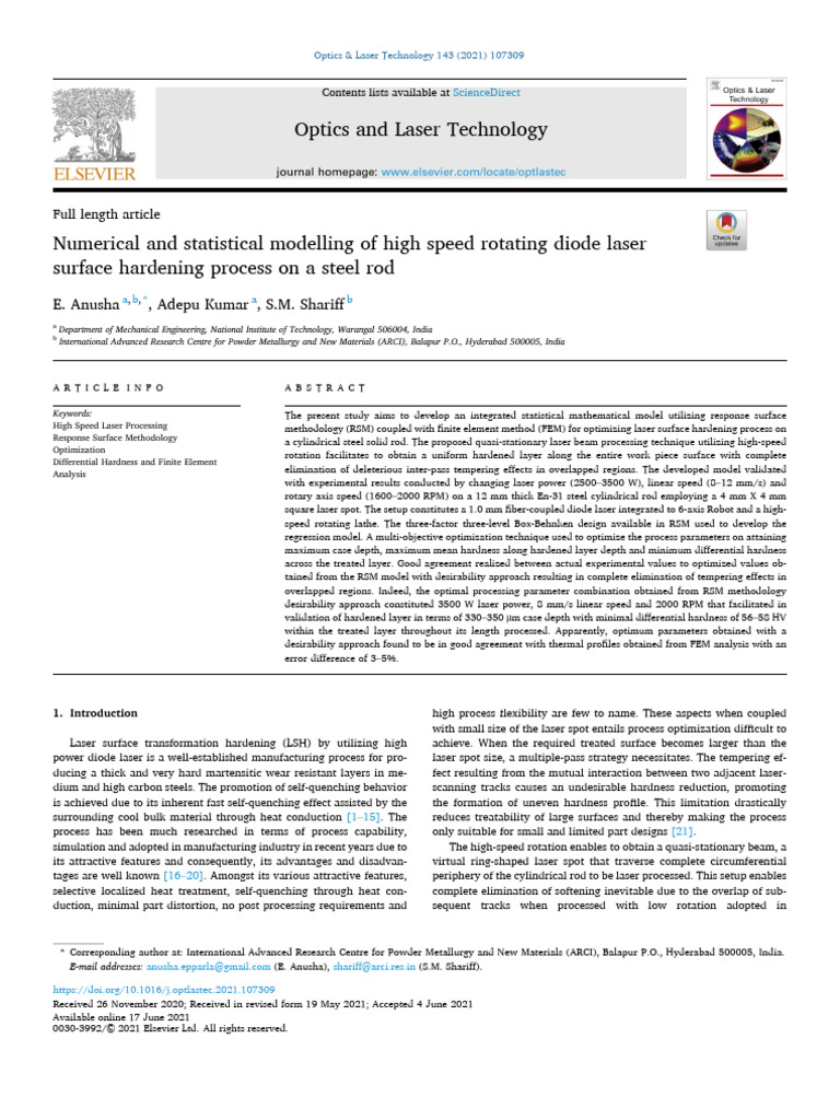 OPTICS | PDF | Heat Transfer | Laser