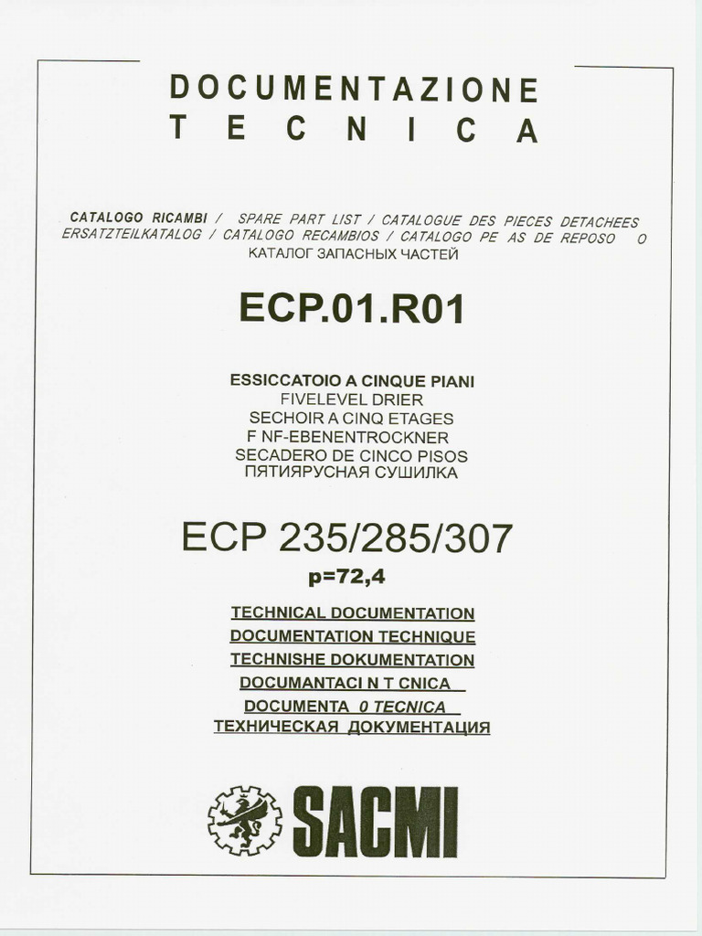 Secador ECP.01.R01 | PDF