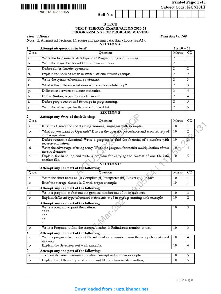 PPS 20 | PDF | Computer Programming | Computer Engineering