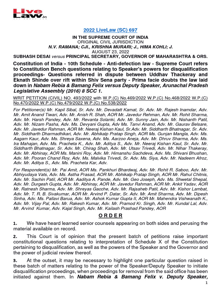 697-subhash-desai-v-principal-secretary-governor-of-maharashtra-23-aug ...
