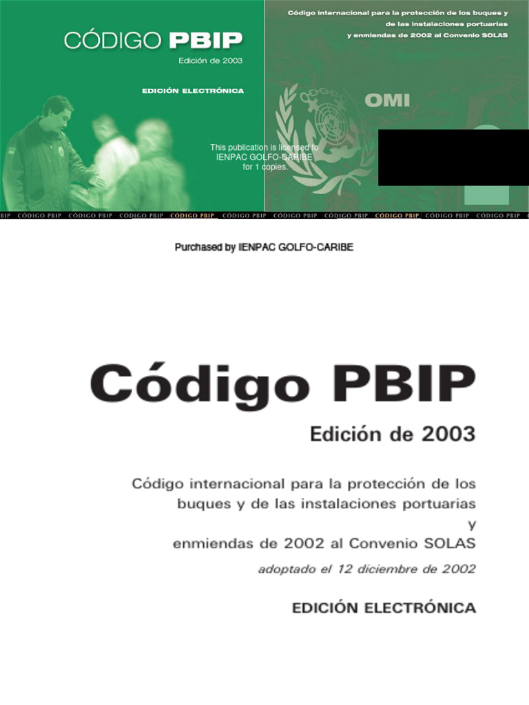 Codigo Pbip Codigo Isps | PDF