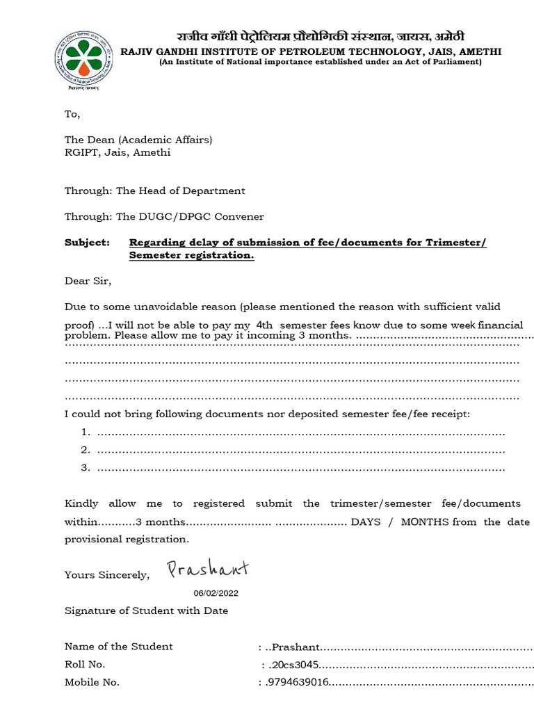 Undertaking-Form_Document-Submission | PDF