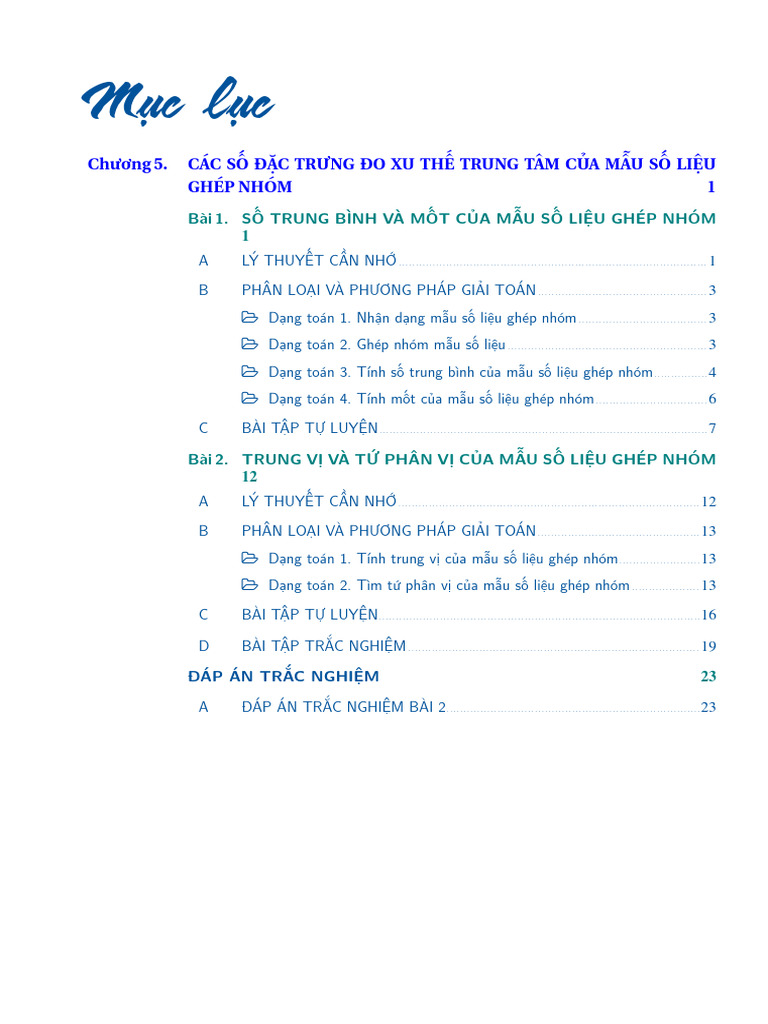 1D5 CTST Giai 1 | PDF