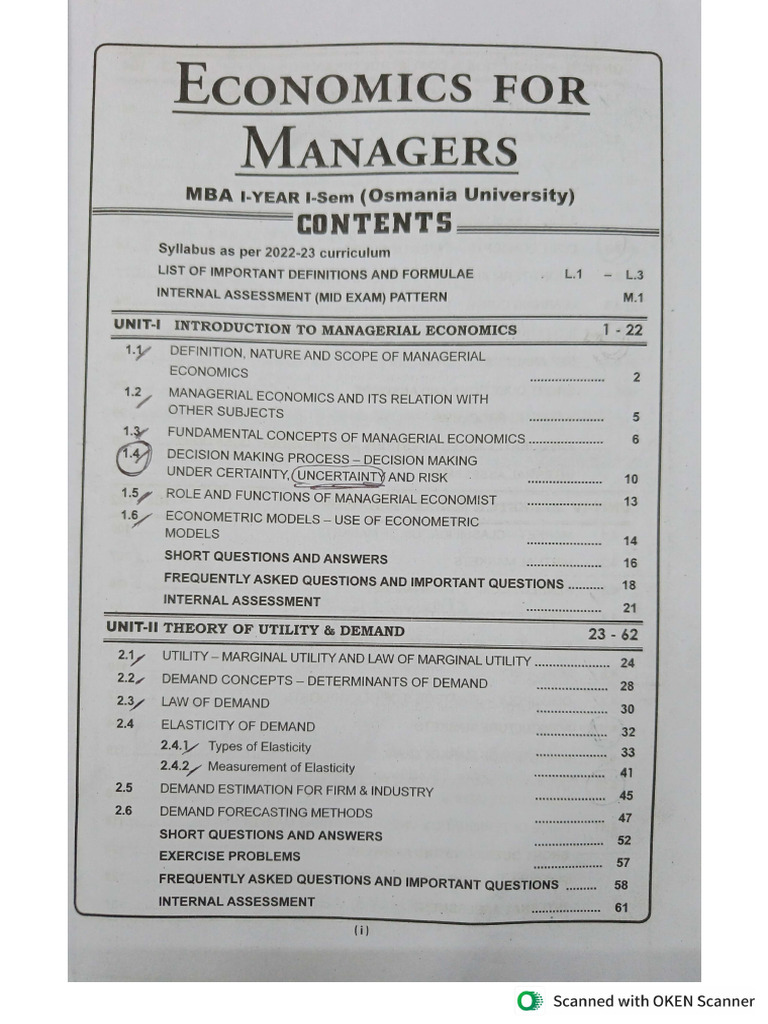 Economics For Management | PDF