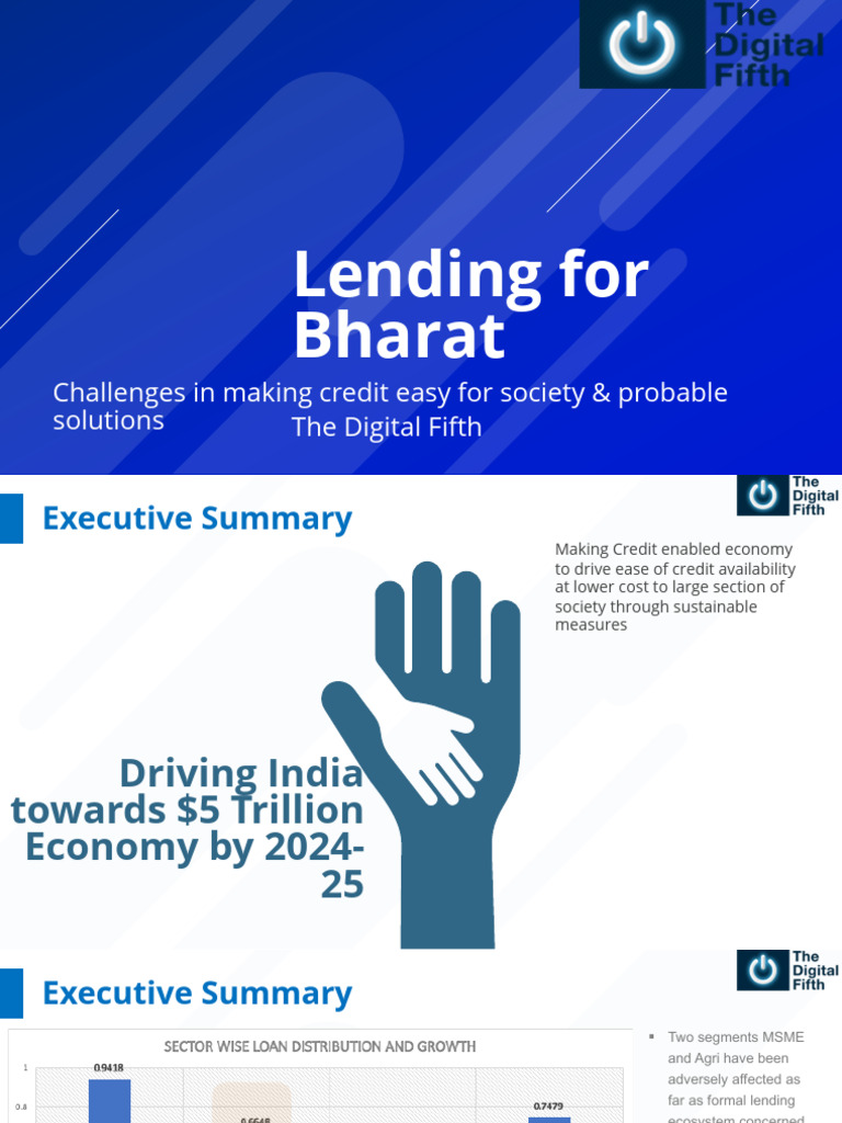 NLCI Lending For Bharat Roadmap 1694358786 | PDF | Credit | Finance ...