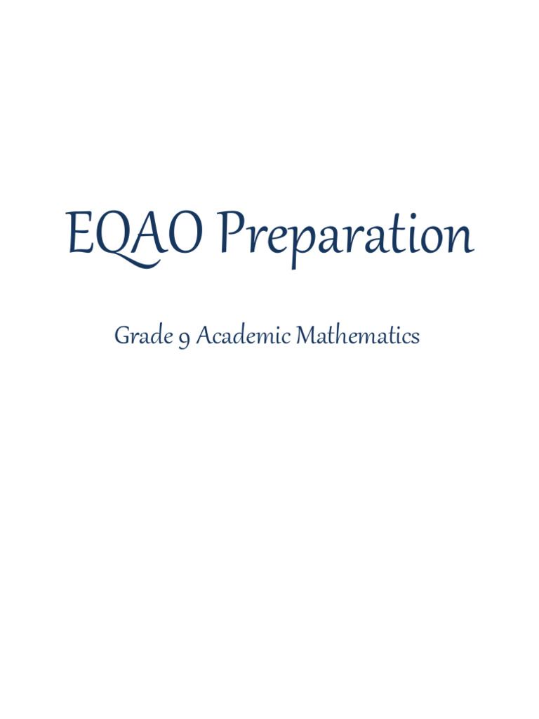 eqao_prep. | PDF