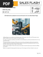 JCB Contractor Breaker Chart | PDF | Mechanical Engineering ...