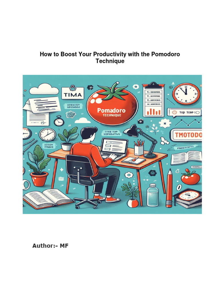 How To Boost Your Productivity With The Pomodoro Technique | Download Free PDF | Professional ...