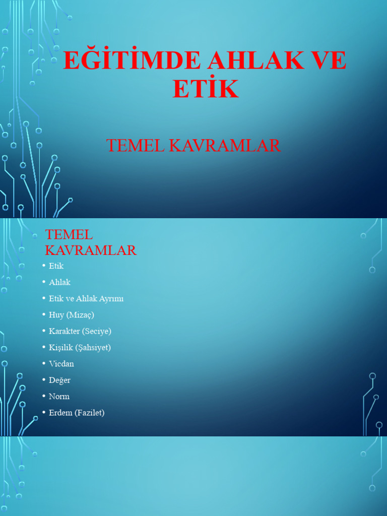 Sunum Kavramlar | PDF