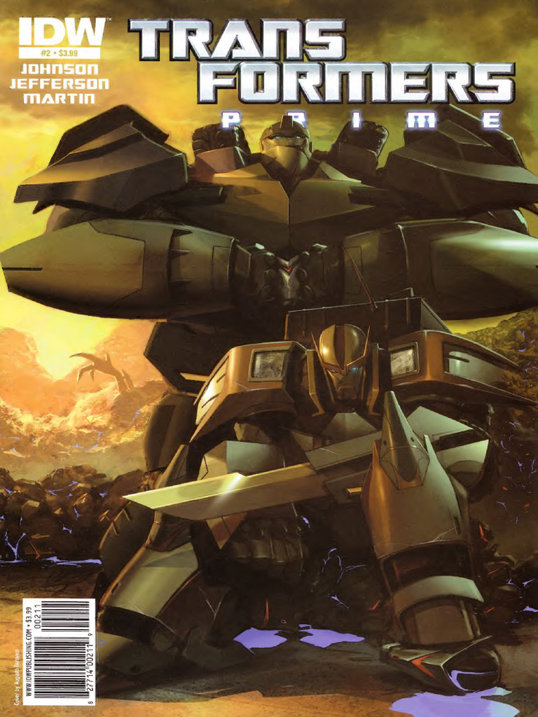 02 - Prime #2 (2010-10) (SEGoat-DCP) | PDF | Fictional Robots | Transformers (Franchise)
