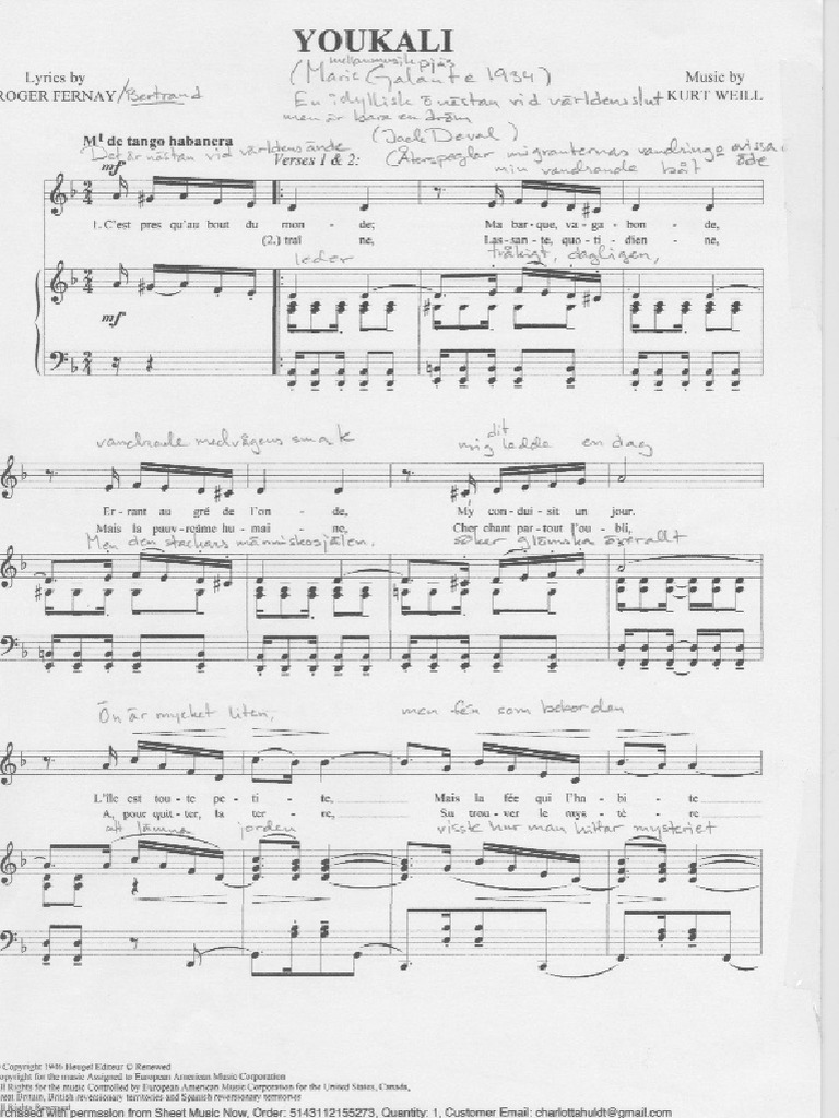 Youkali 1 - Merged | PDF