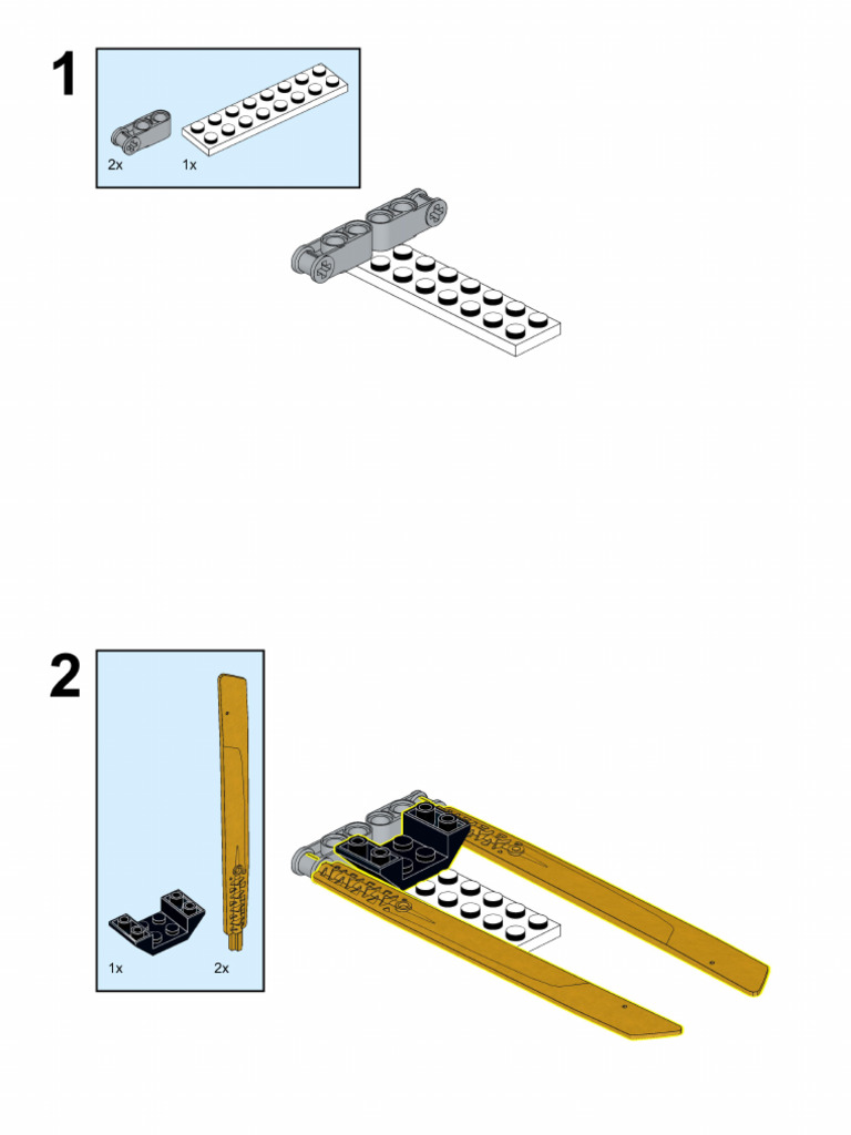 Lego 71704 Moc Kai Legacy X-Wing v2 | PDF