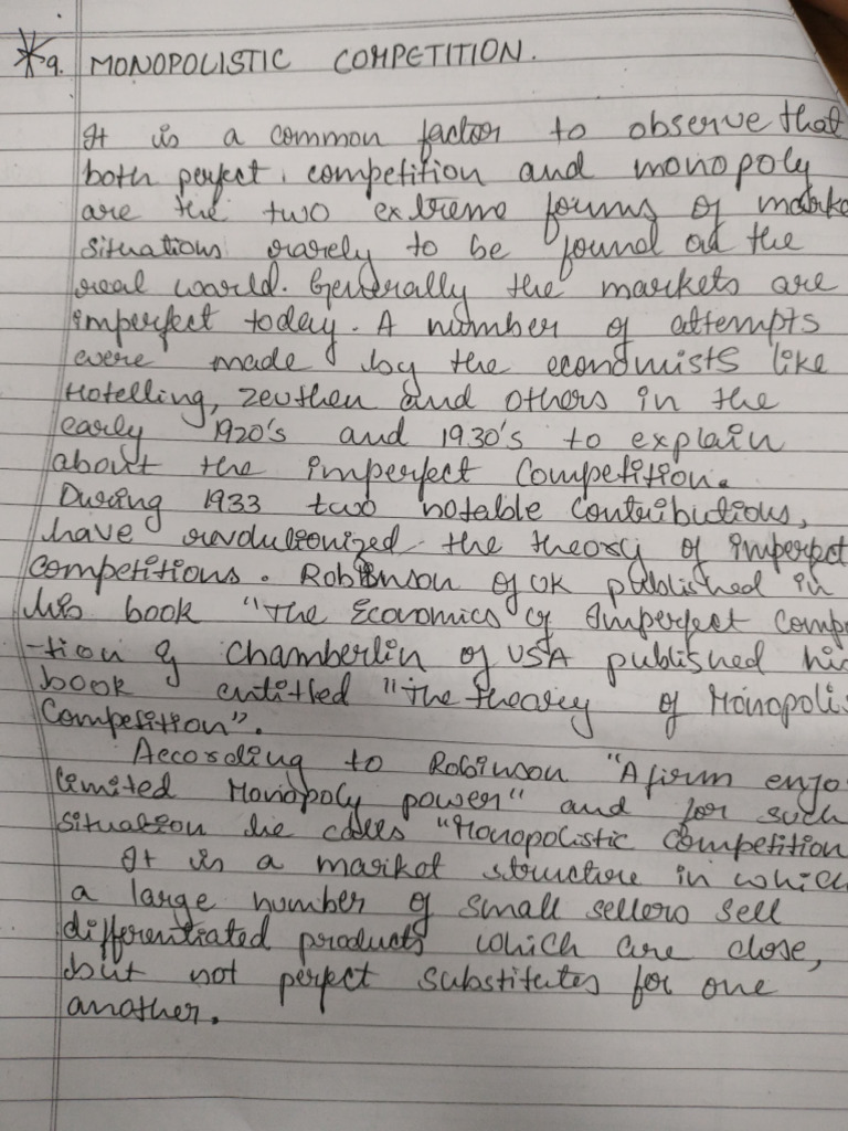 Monopolistic Competition | PDF