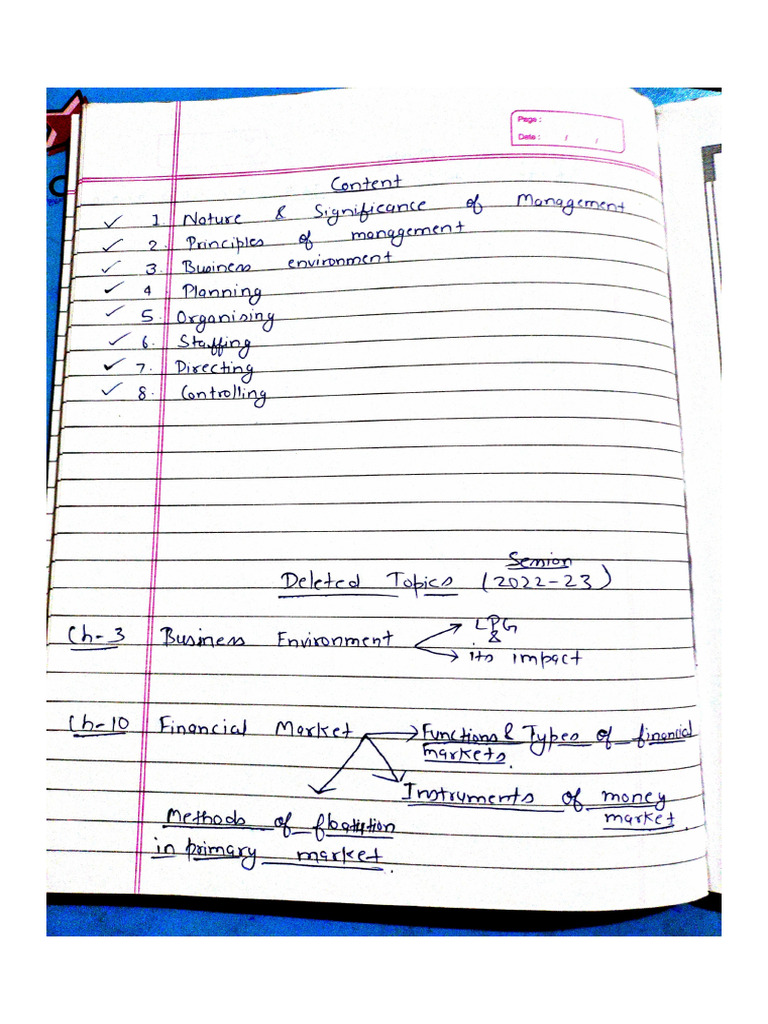 BST Part1 Notes All Chapters CBSE | PDF