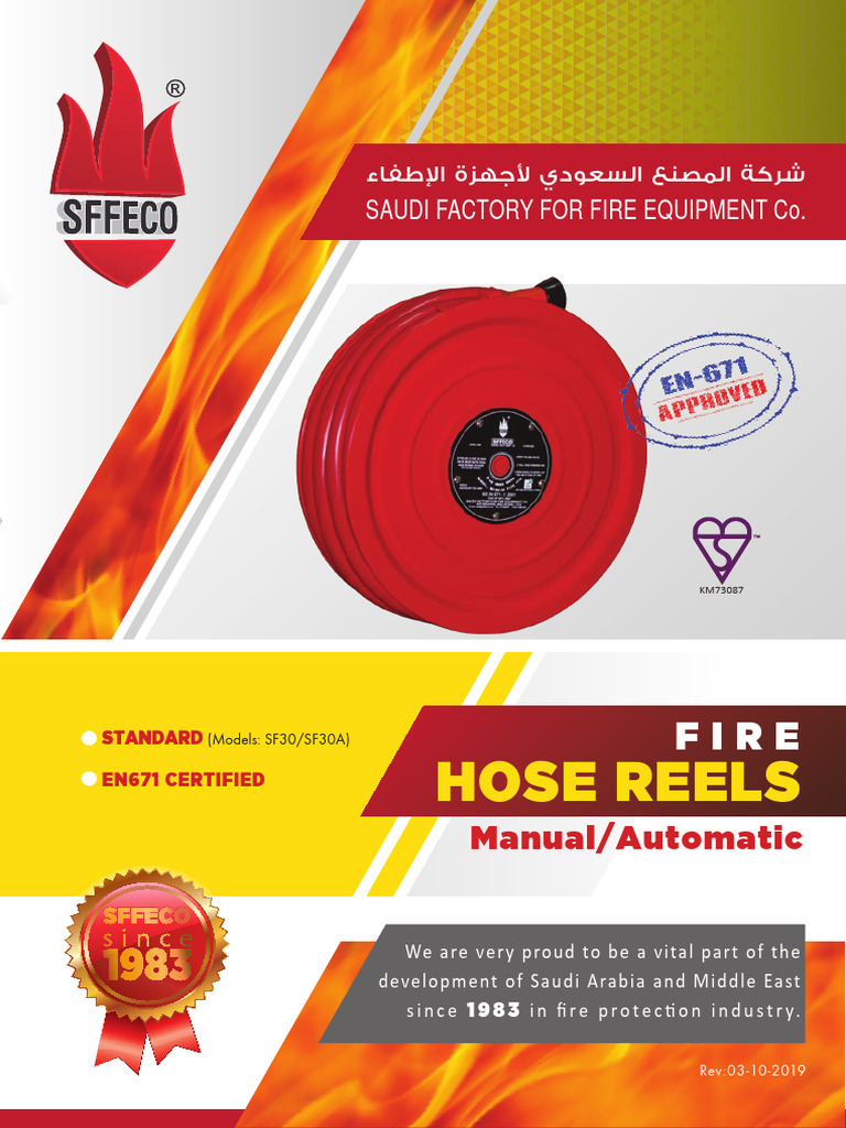 Cabinets En671 Hosereel | PDF | Valve | Firefighting