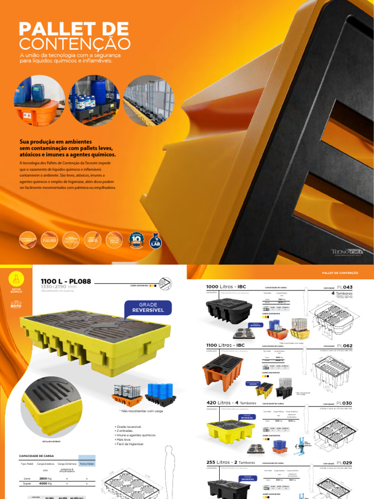 Catalogo 2022 - Pallet de Contenção_PT | PDF