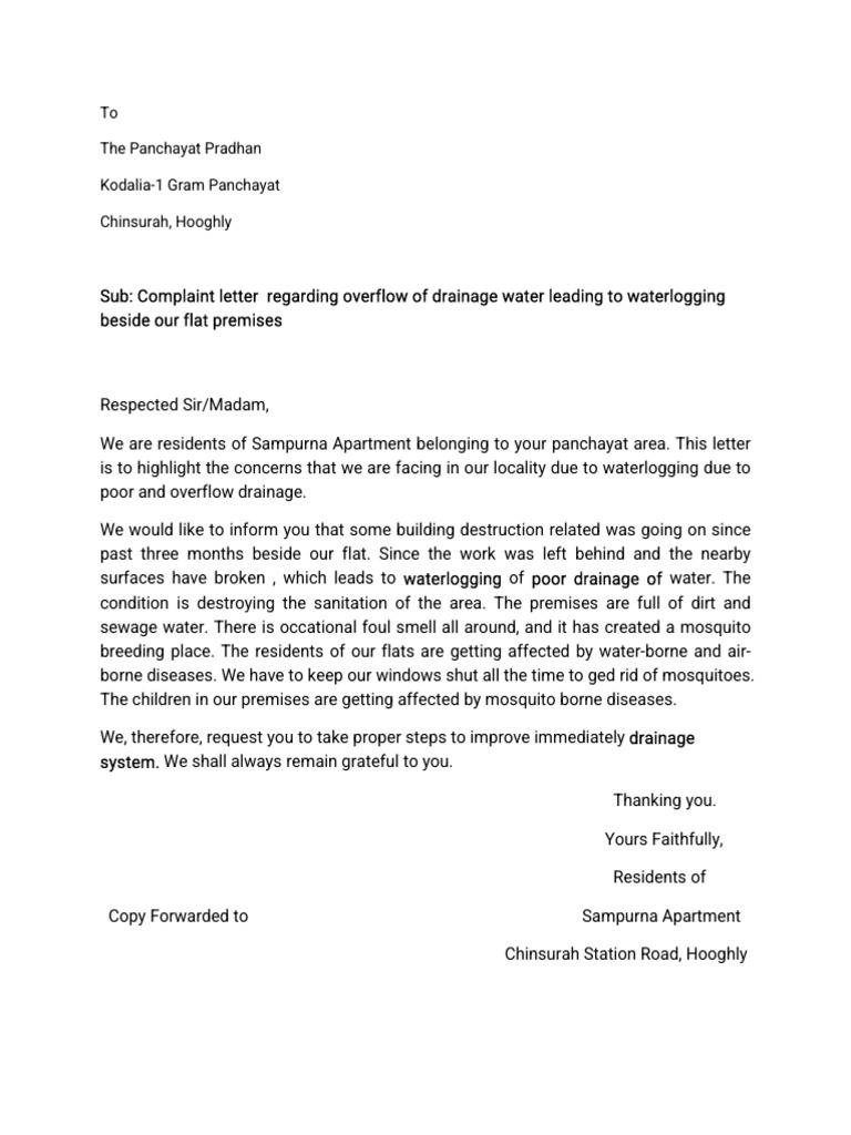 Panchayat Letter Finally K Hobe Fultusi | PDF