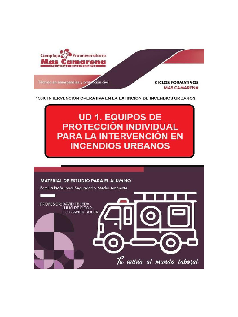 UD 1 EPIs | PDF | Oxígeno | Respiración