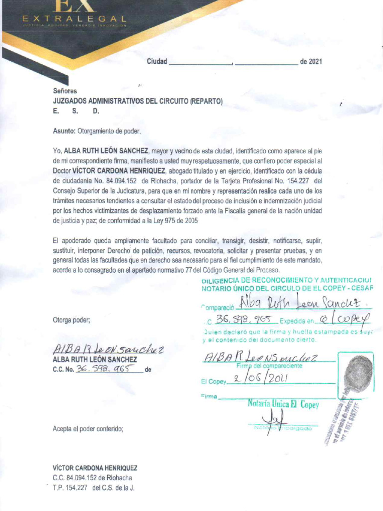 Poder Juzgados | PDF