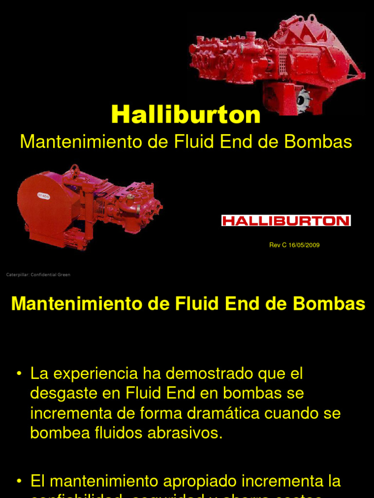 Mantenimiento Fluid End - HT-400 | Descargar gratis PDF | Física ...