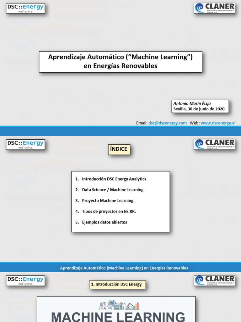 Aprendizaje 20autom C3 A1tico 20 28ML 29 20en 20energ C3 ADas ...