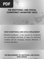 Emotional and Social Competency Inventory (ESCI) PDF | PDF | Emotional ...