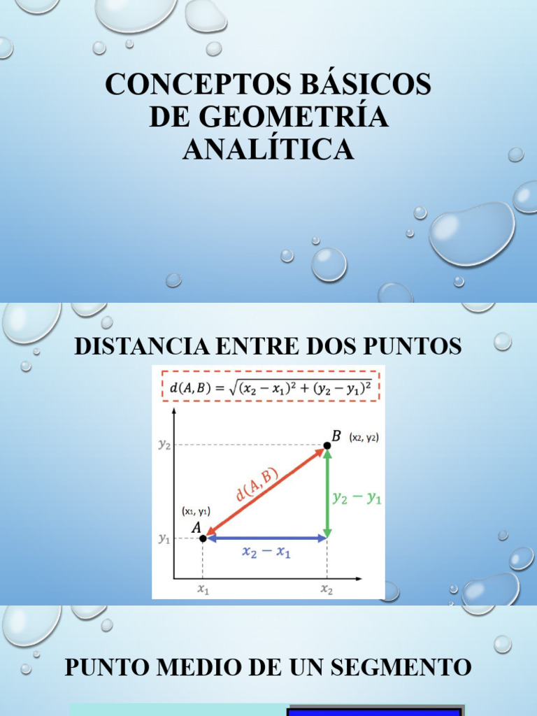 Conceptos Básicos de Geometría Analítica | PDF