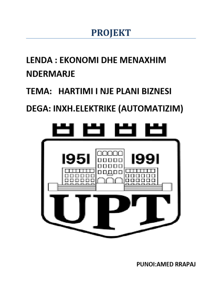 Plan Biznesi | PDF