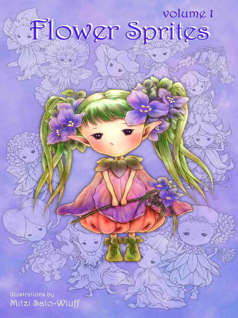 FlowerSpritesVol1 MitziSato-Wiuff AuroraWings | PDF