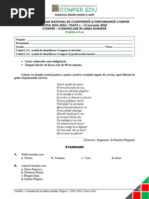 Inscriere Comper 2023 Concursurile Comper