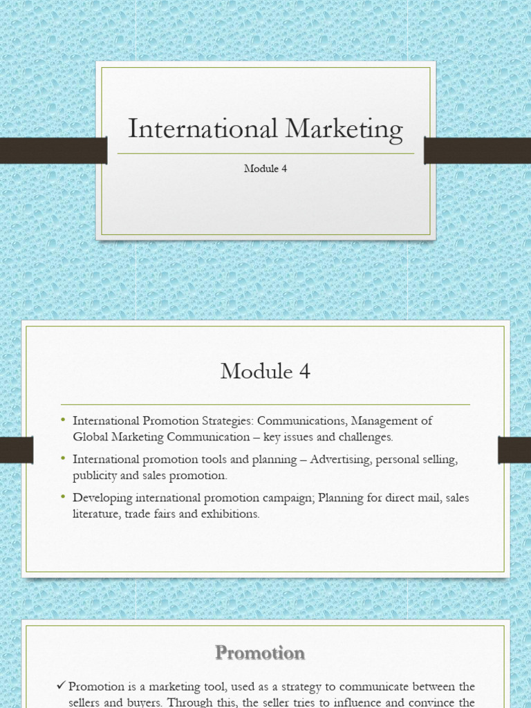 Global Marketing Communication Guide | PDF | Advertising | Marketing ...