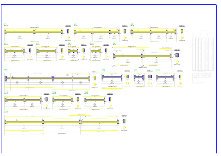 Prancha 06 - Vigas Pav 0 | PDF