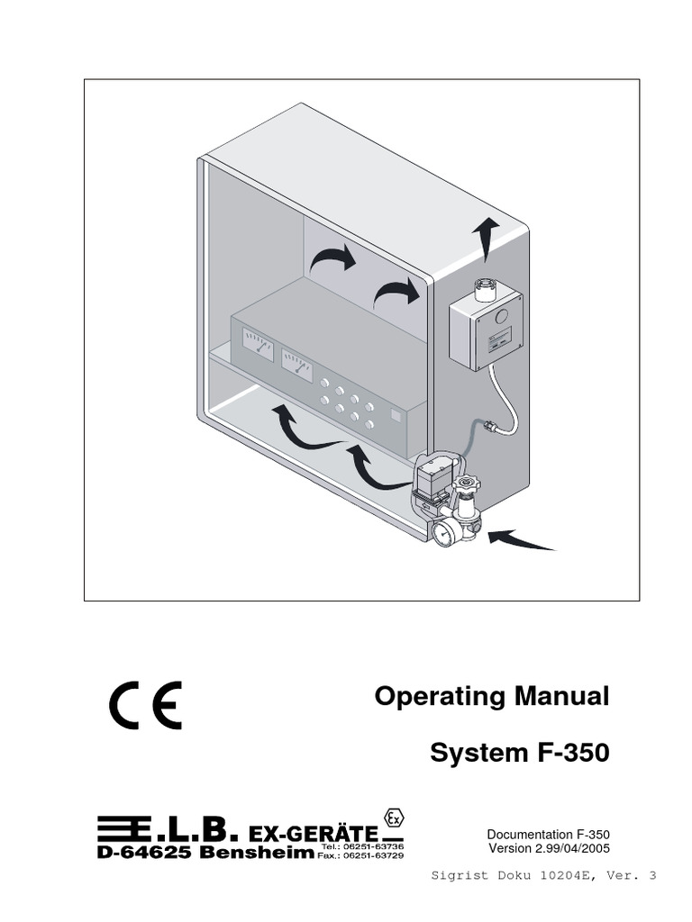 Instruction Manual-Instruction Manual E.L.B. Bachmann Ex Switching Unit ...