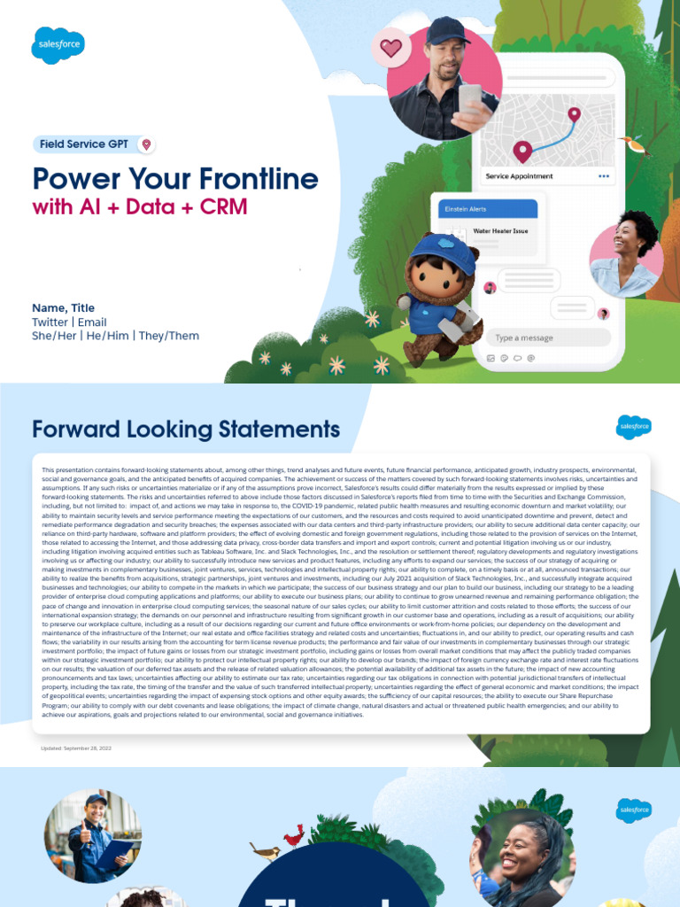 FY24 Field Service GPT (SFS) First Call Deck - Partner Ready | PDF ...