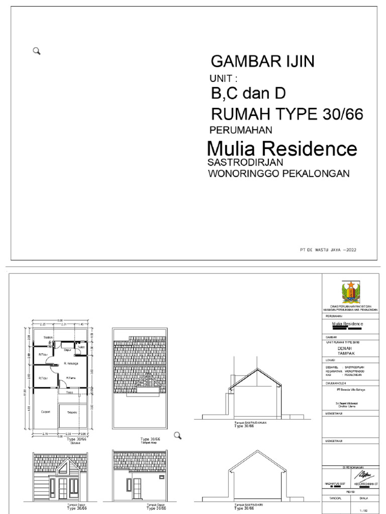 Gambar Unit B, C Dan D | PDF